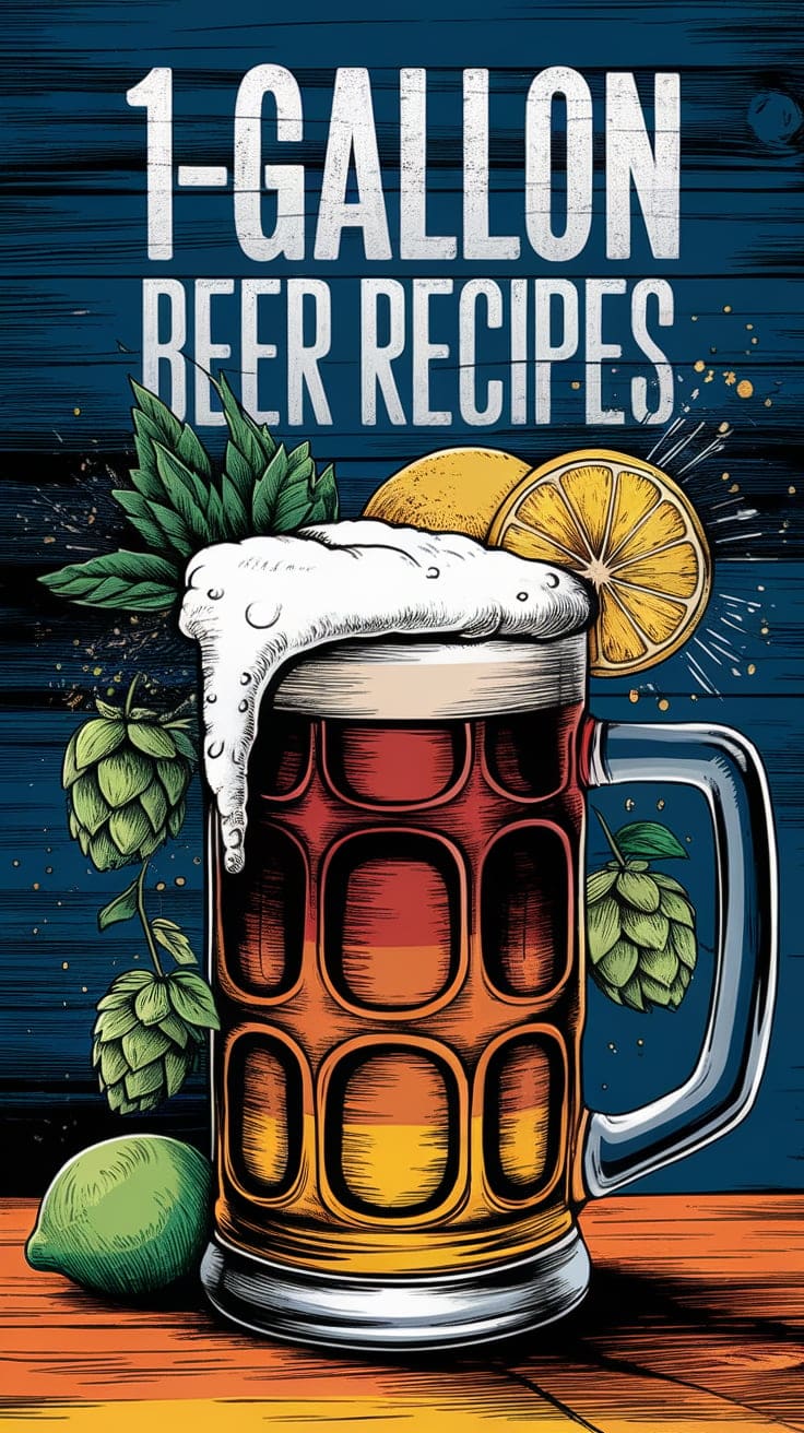 Top 20 Most Popular 1-Gallon Beer Recipes for Homebrewing