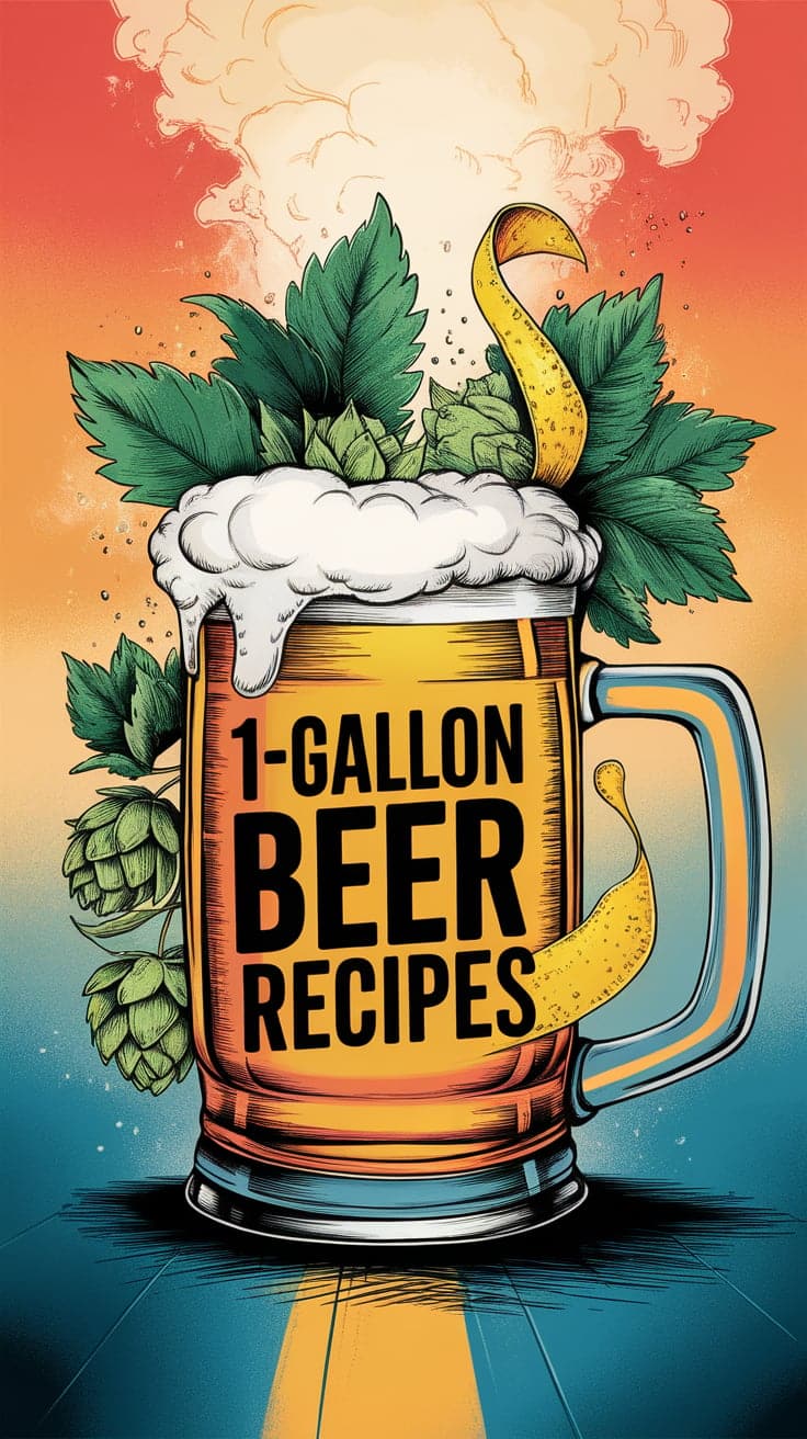 Top 20 Most Popular 1-Gallon Beer Recipes for Homebrewing