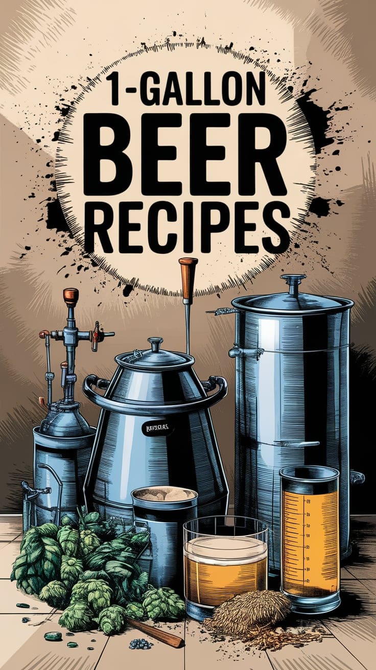 Top 20 Most Popular 1-Gallon Beer Recipes for Homebrewing