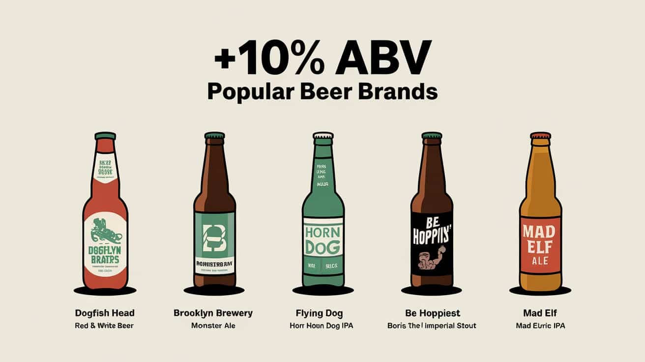 Beer Alcohol Content ABV% of Popular & Craft Beer Brands