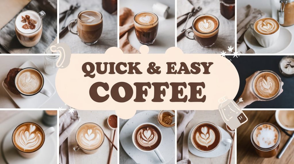 12 Quick & Easy Coffee Recipes for Busy Mornings ☕