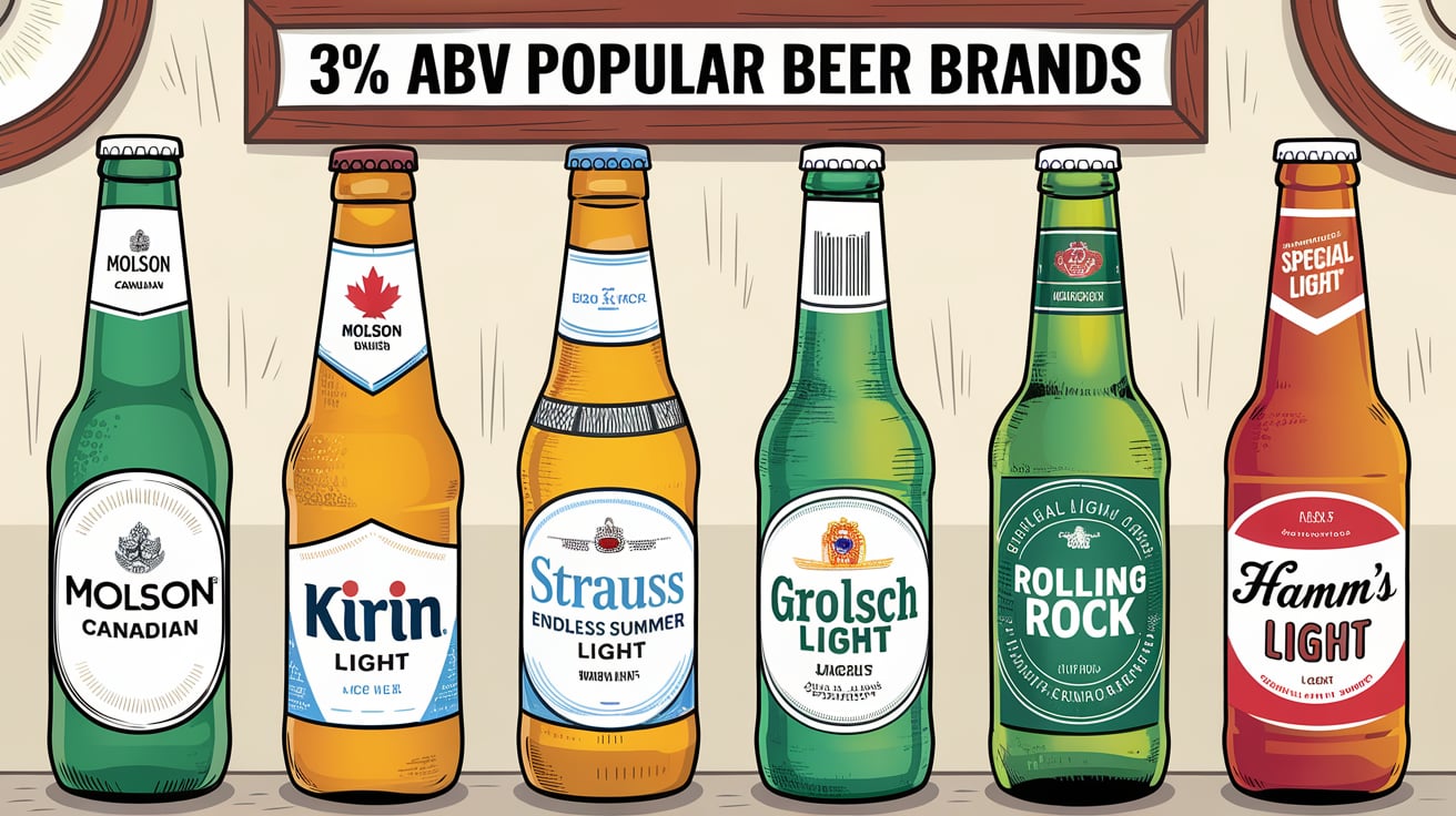 Beer Alcohol Content ABV% of Popular & Craft Beer Brands