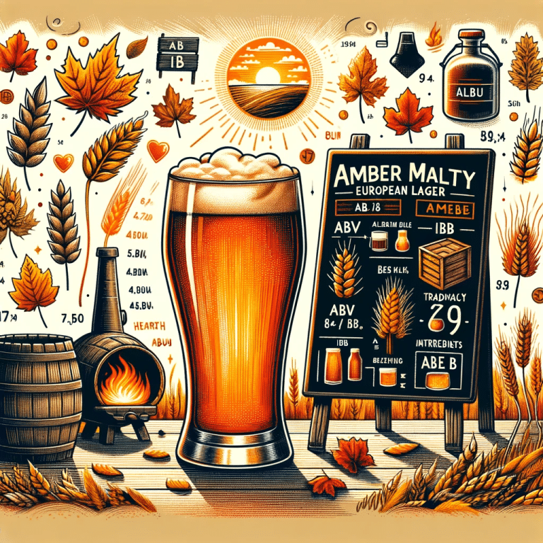 Amber Malty European Lager