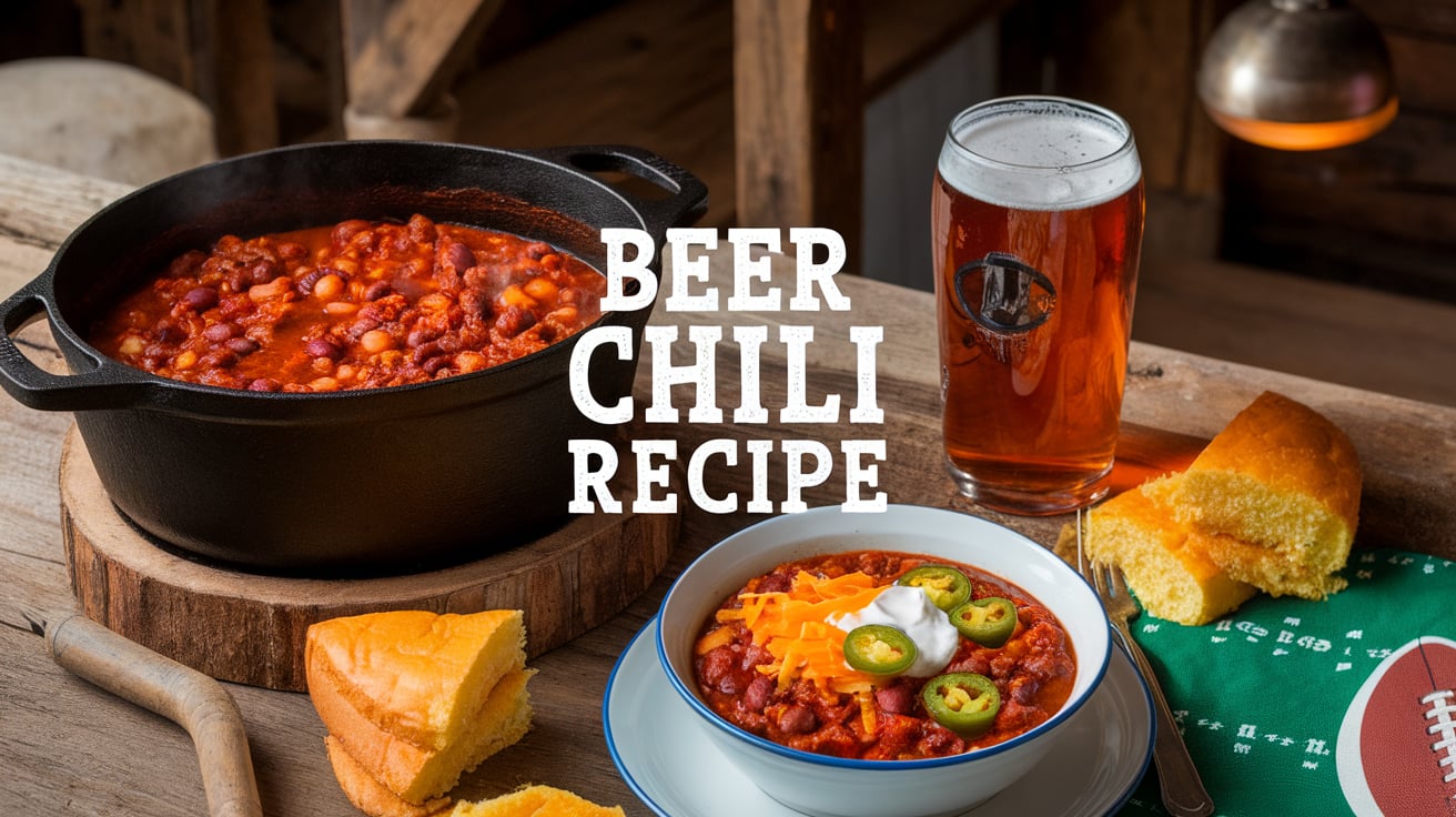 This Bold Beer Chili Is a Total Crowd-Pleaser