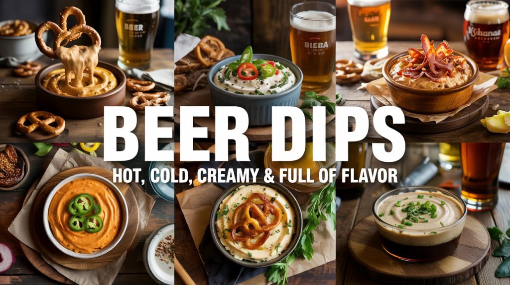 Beer Dips Collection: cheesy, creamy, bold, and made for dunking