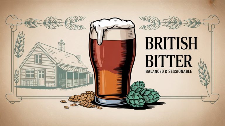 British Bitter – Balanced, Earthy & Sessionable