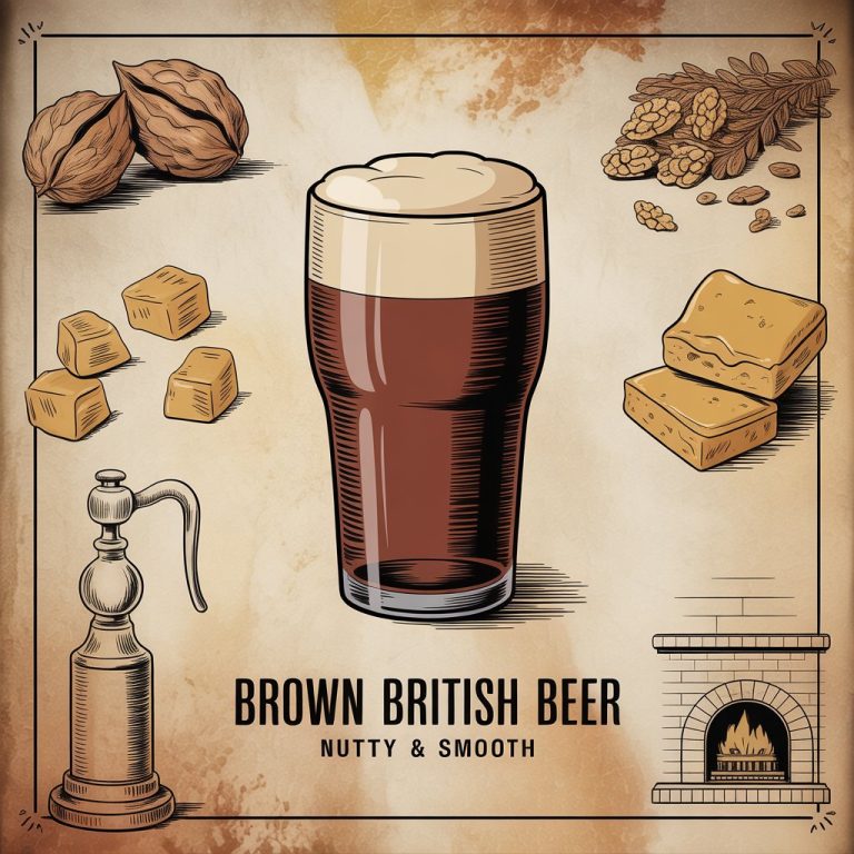 Brown British Beer – Nutty, Malty & Smooth-Drinking