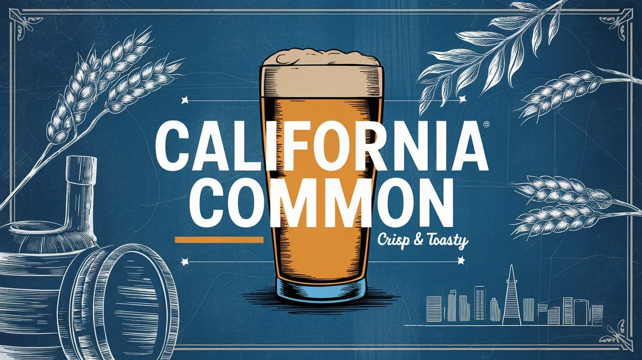 California Common – Toasty, Crisp & Uniquely American