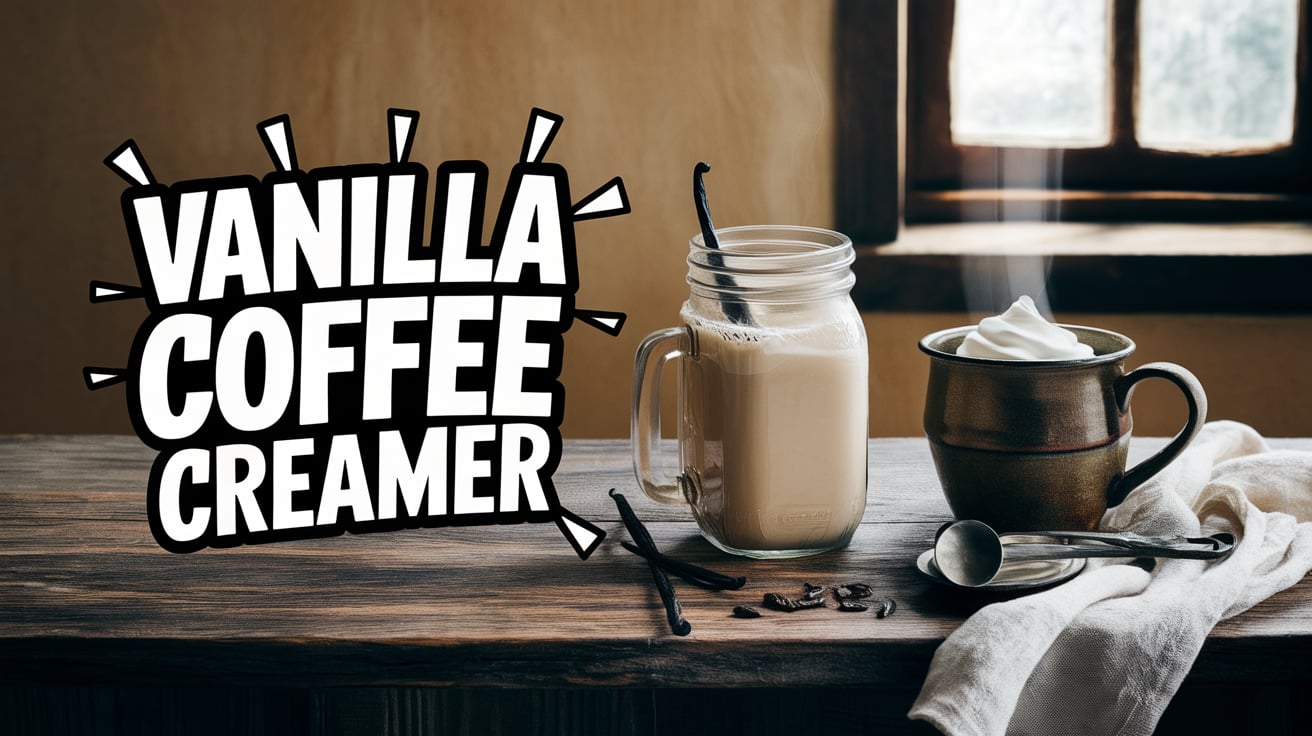 Classic Vanilla Coffee Creamer ☕ Smooth, Sweet, and Simple