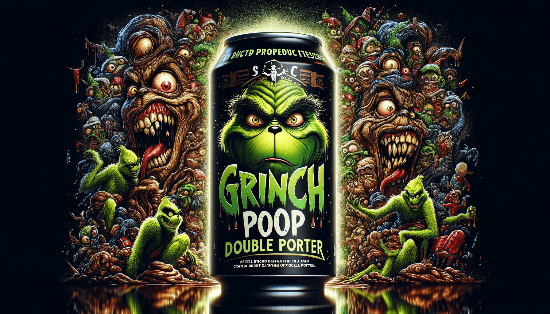 Grinch Beer: Frosty Pint Christmas Magic in a Can