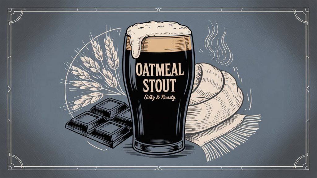 Oatmeal Stout – Silky, Roasty & Comfort in a Glass