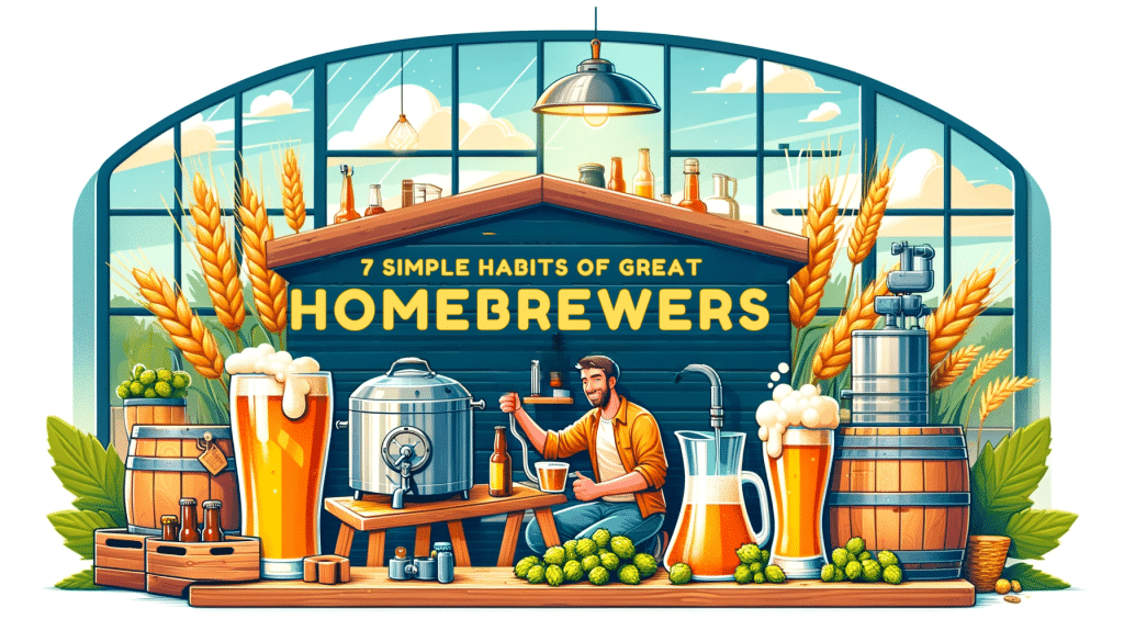 7 Simple Habits of People Who Brew Great Homemade Beer