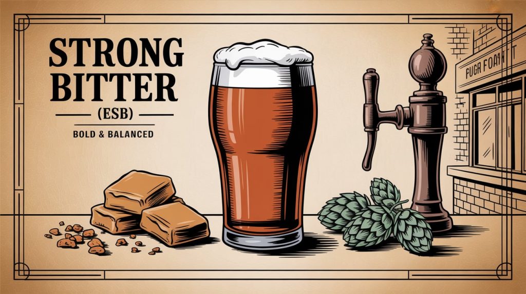 Strong Bitter (ESB) – Bold, Balanced & British to the Core