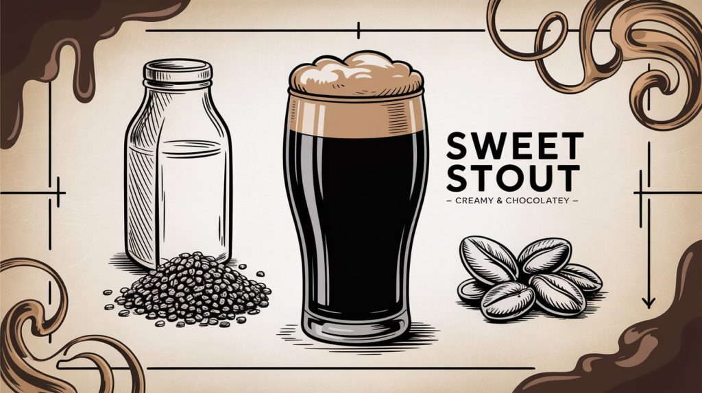 Sweet Stout – Creamy, Chocolatey & Softly Roasted