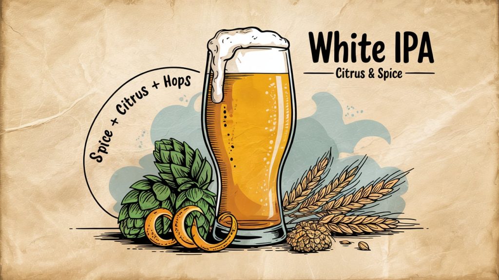 White IPA – Hazy, Citrusy & Belgian-Spiced