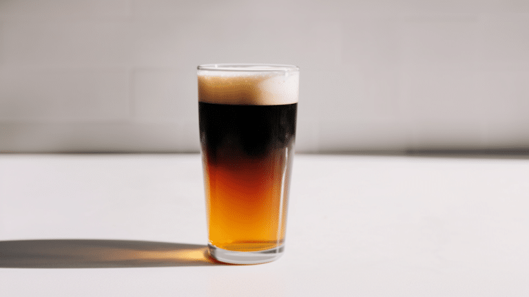 Making a Perfect Black and Tan Beer - A Guide to the Layered Delight