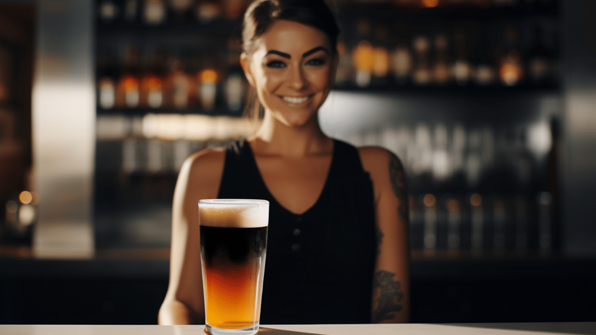 Making a Perfect Black and Tan Beer - A Guide to the Layered Delight