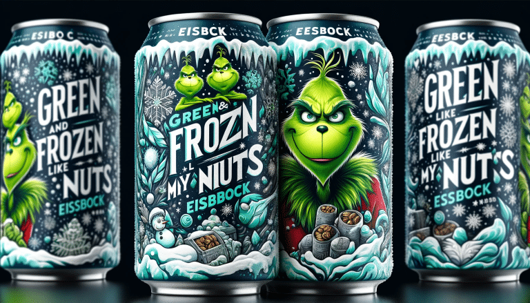 Grinch Beer: Frosty Pint Christmas Magic in a Can